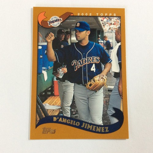 2002 Topps #428 D'Angelo Jimenez San Diego Padres | eBay