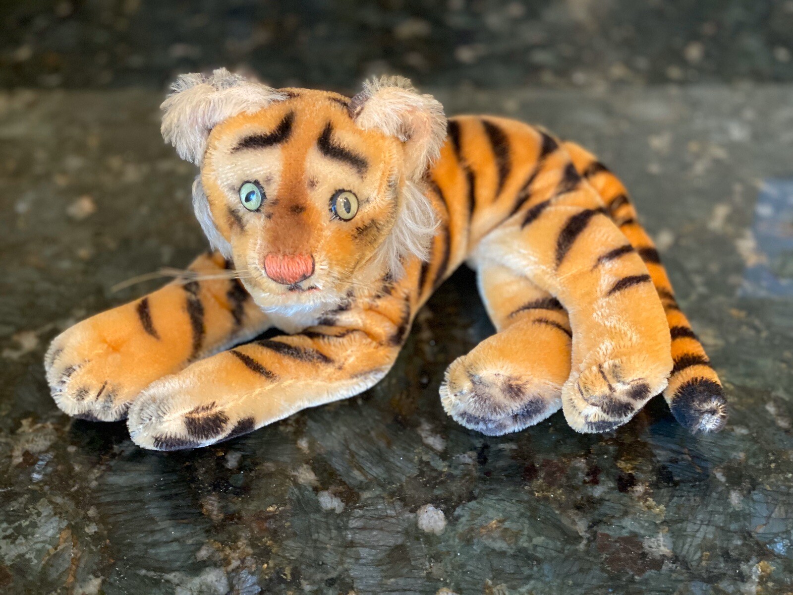 Set of 3 Vintage 1950s Steiff Tigers (23”) & Two Cubs 13”/10” German | eBay