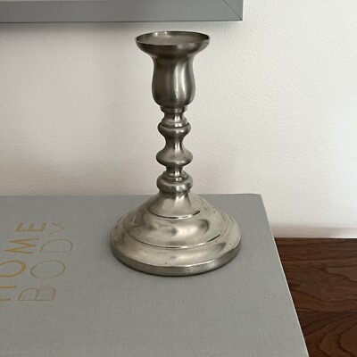 Coastal Grandmother Preisner Pewter Candlesticks - Vintage | eBay