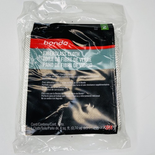3M Bondo 499 FIBERGLASS CLOTH 8 SQ. FT. Marine Household Repair NIP ...