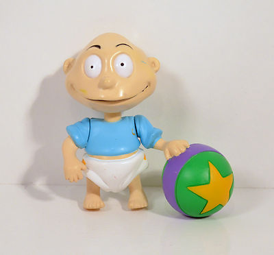 RARE 1997 Tommy Pickles w/ Ball 3" PVC Action Figure Rugrats ...