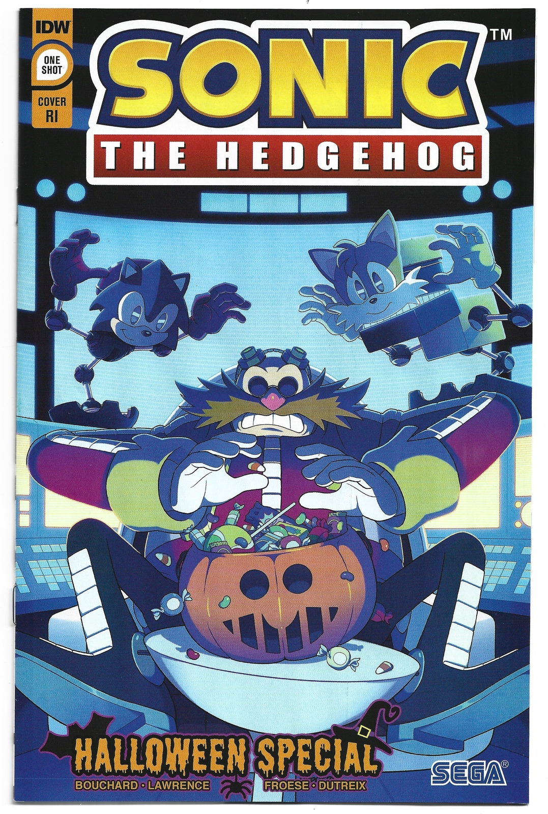 Sonic the Hedgehog Halloween Special #1 1:25 Jamal Peppers Variant 2023 ...