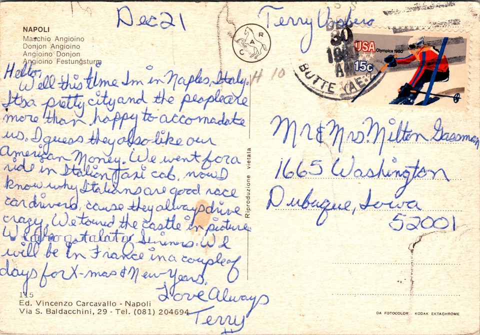 Postcard Italy Naples Maschio Angioino Castle Castel Nuovo | eBay