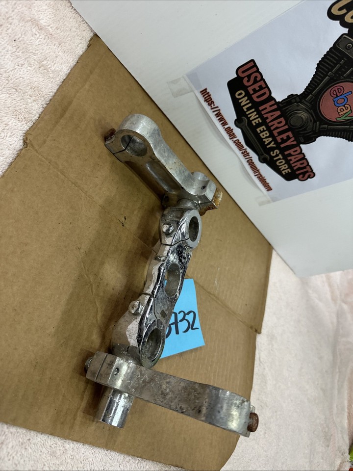 Harley Springer Inline Paughco Top Clamp Triple Tree Dog Bone Risers ...