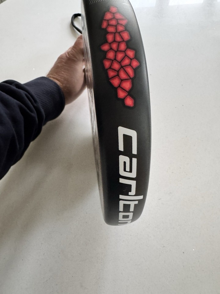 Carlton Tetra Force Padel Racket 360g, Glass Fiber Frame, Soft Eva ...