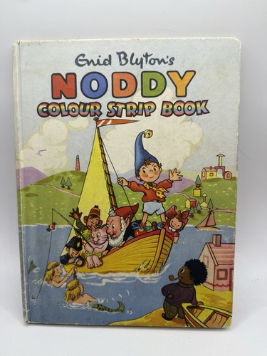 NODDY Colour Strip Book Enid Blyton Undated 1954 Or Prior Hardcover ...