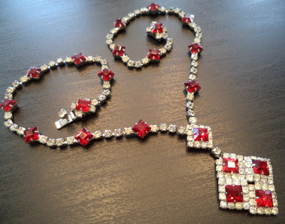 *RARE* STUNNING VINTAGE ESTATE SIGNED KRAMER OF NY RHINESTONE 16 ...