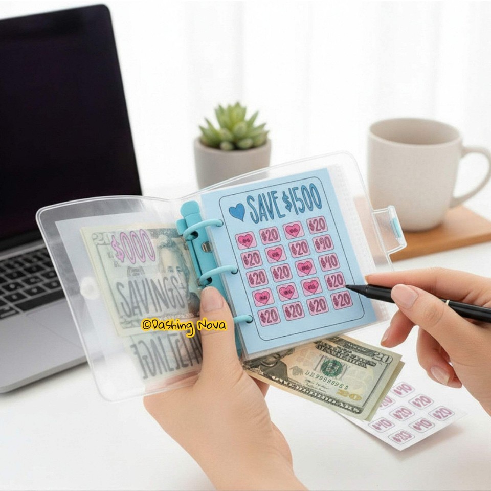 $1000 Savings Challenge Binder – Reusable Budget Planner Book | eBay