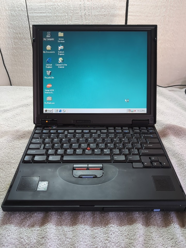 TESTED IBM Thinkpad 600X Laptop Pentium III 64 MB RAM Windows 98 | eBay