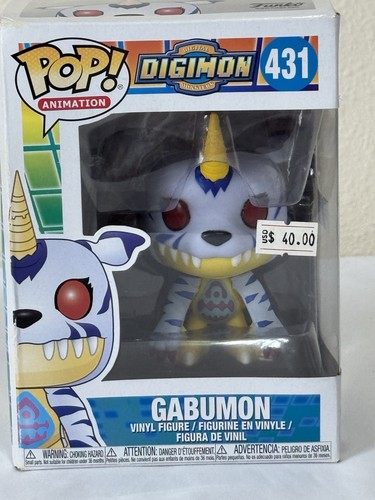 Funko Pop Digimon Vinyl Gabumon Figure #431 Anime | eBay