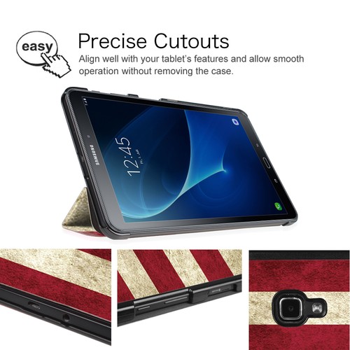 For Samsung Galaxy Tab 4 8.0 SM-T330 / SM-T337A SlimShell Case Auto ...