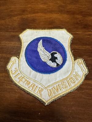 Vintage USAF 314th Air Division Patch - 2 | eBay