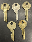 Lot of 5 Vintage Yale & Towne Keys - Codes 10101, 2106, 8D252, 9B515 ...