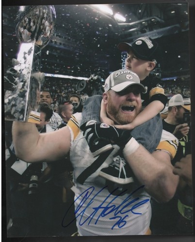 CHRIS HOKE PITTSBURGH STEELERS SIGNED 8X10 COLOR PHOTO | eBay