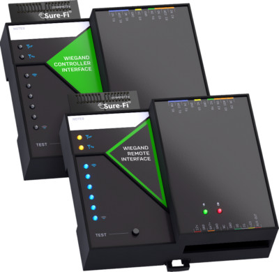 SURE-FI Wireless Wiegand Bridge Adapter 900MHz 2 Relay Controller | eBay