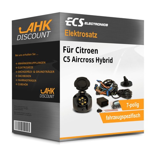 Für Citroen C5 Aircross Hybrid 20- ECS E-Satz 7polig fahrzeugspezifisch Neuware 8717323066409 ...