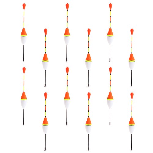 12Pcs Fishing Floats Hiking Fishing Kit Fishing Net Floats Round Buoy ...