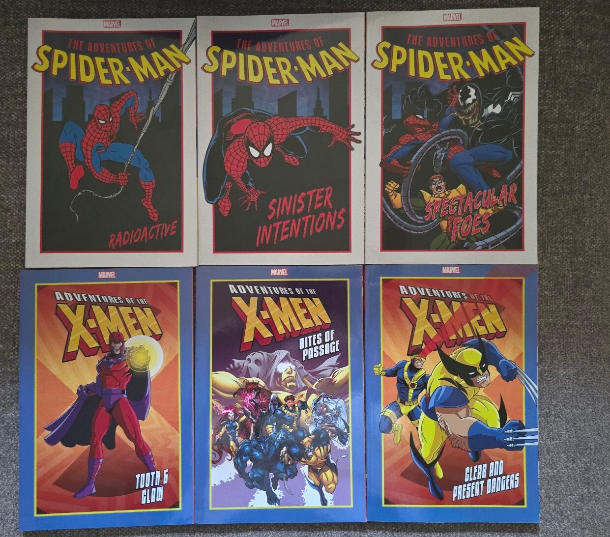 Adventures of Spider-Man/Adventures of X-Men TPB Lot Marvel Comics | eBay