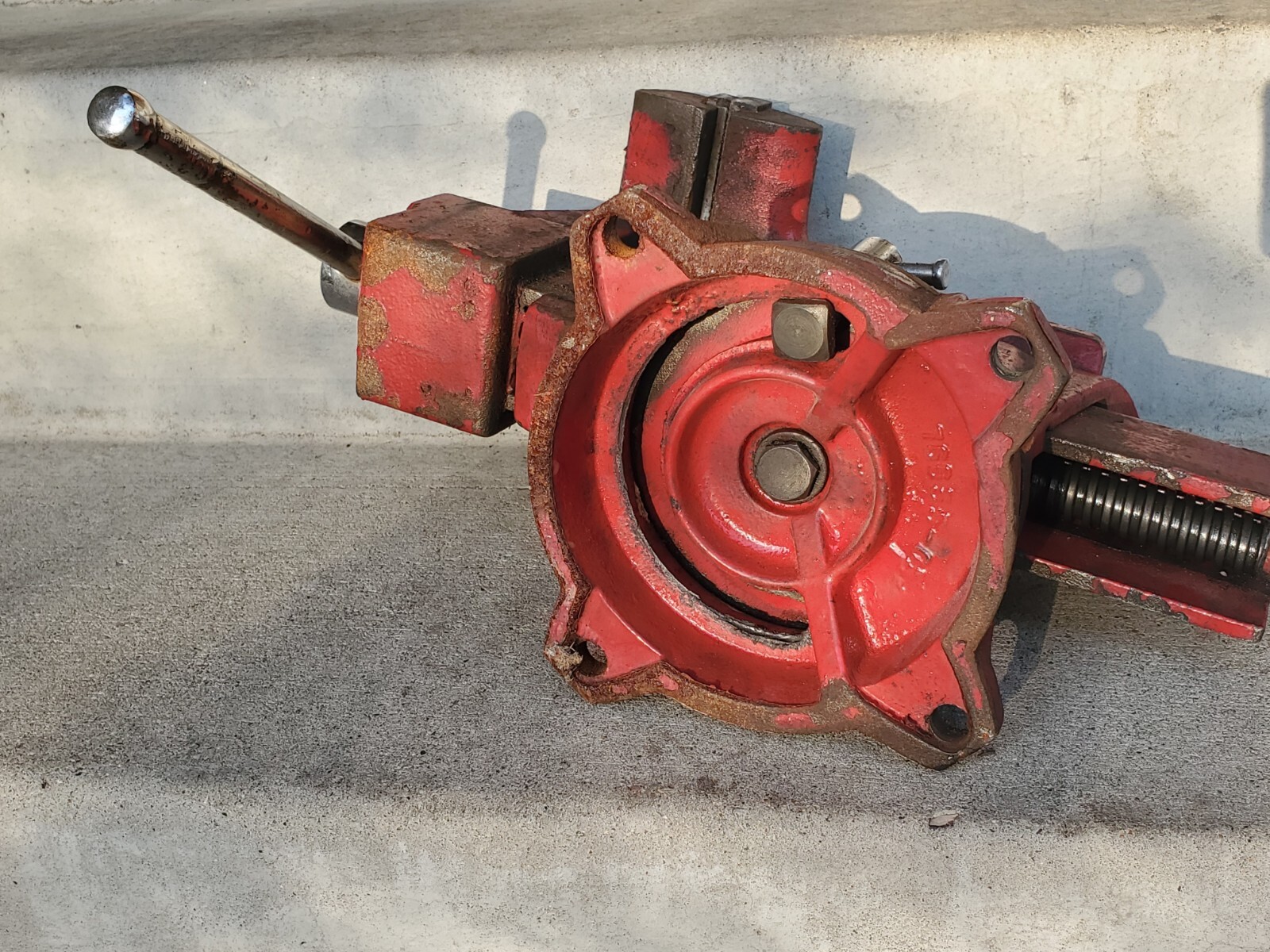 Vintage WILTON 6.5" Jaws Vise w Swivel Base 76655-03 Work Shop Bench ...