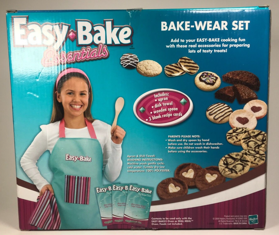Easy Bake Essentials Bake Ware Set for Easy Bake Oven Hasbro Sealed/New ...