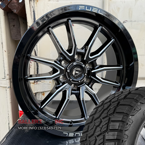 20x9 Fuel Offroad D761 Wheels | 33x12.50 R-T Tires | Package Chevy-GMC ...