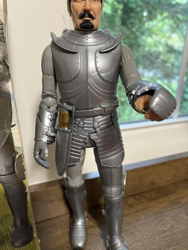 1968 Marx Sir Stuart Silver Knight Figure Johnny West Ivanhoe GI Joe ...