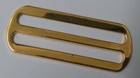Brass Coloured Stable & Parade Metal Belt Slider Adjuster 2 1/4" STD6 ...