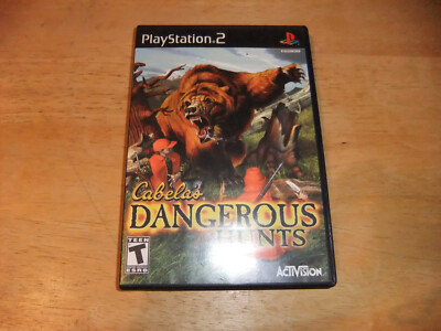 PS2 Cabela's Dangerous Hunts Sony PlayStation 2 VIDEO GAME TESTED ...