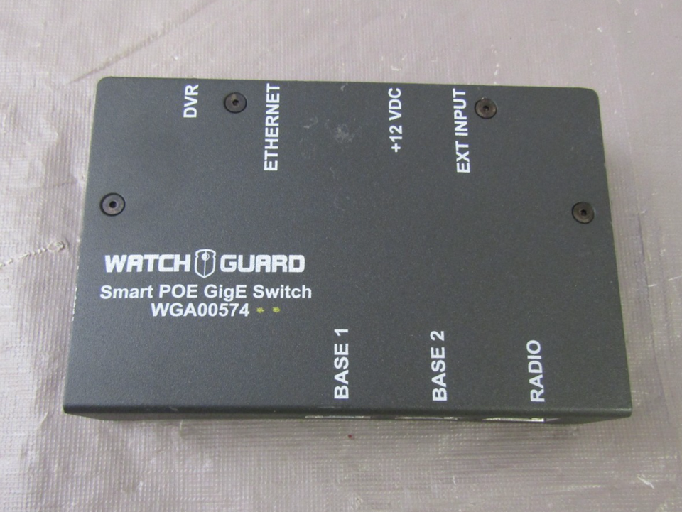 Motorola Watchguard WGA00574 Smart POE GigE Ethernet Switch For 4RE DVR ...