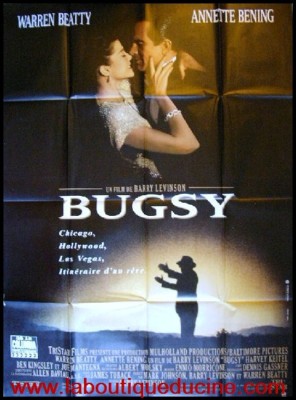 BUGSY Affiche Cinéma Poster WARREN BEATTY HARVEY KEITEL | eBay