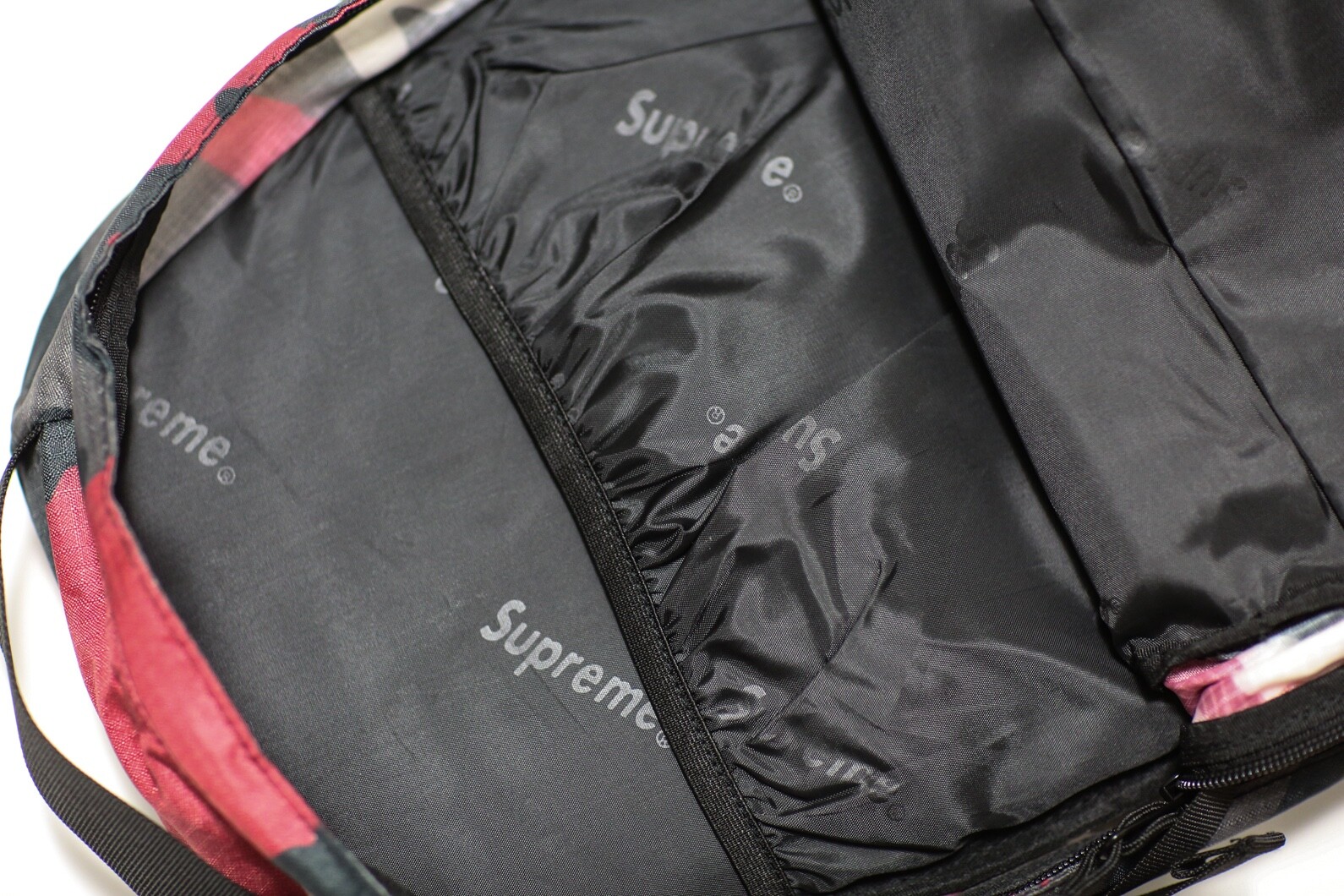 Supreme Red Camo Backpack SS21 Rare | eBay