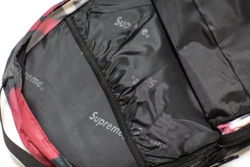 Supreme Red Camo Backpack SS21 Rare | eBay