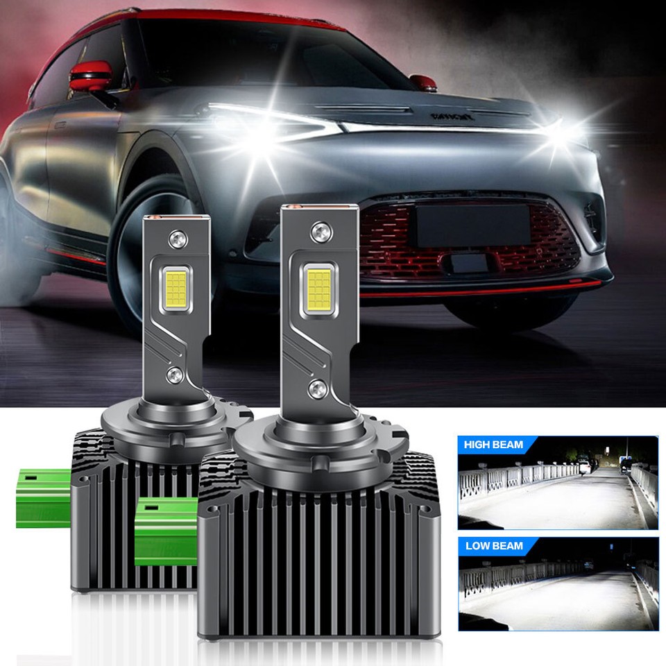 For Chevy Tahoe 2015-2020 D3S D3R LED Headlight Dual Beam Bulbs Kit ...