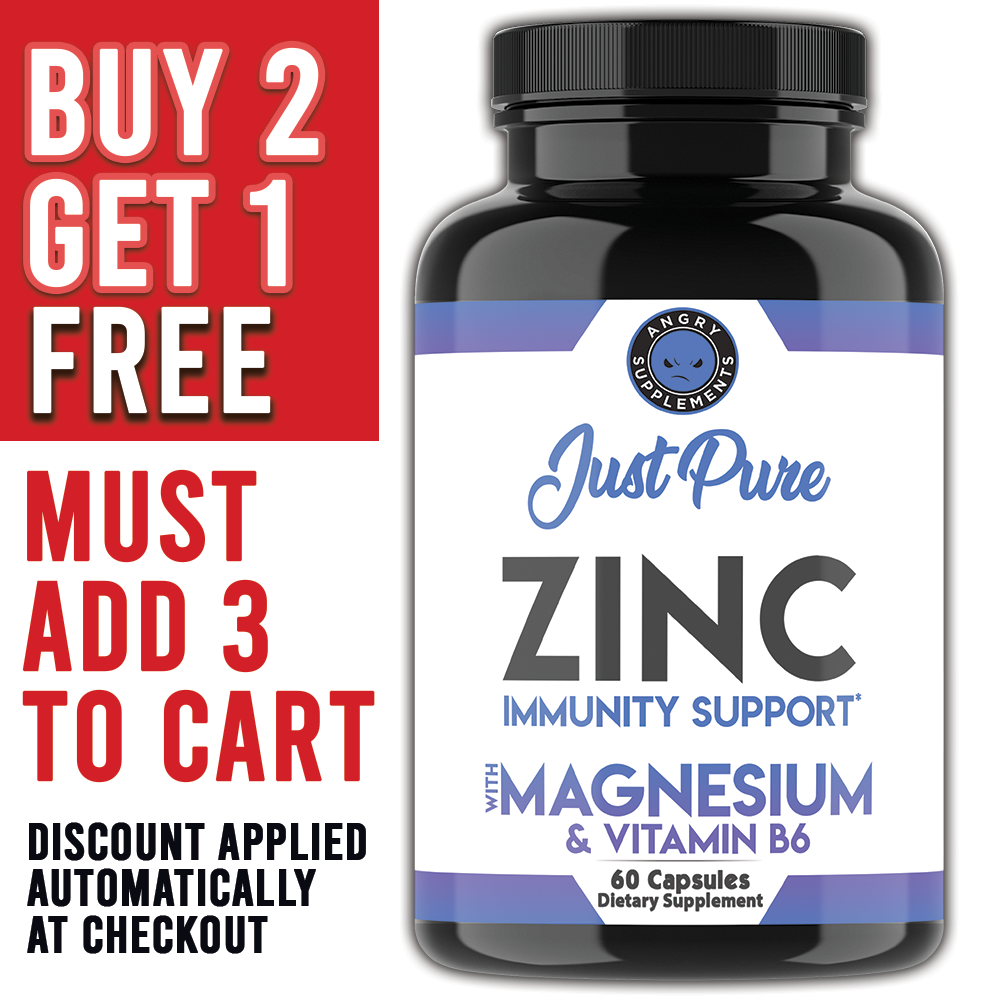 Zinc plus Magnesium & Vitamin B6 Caps, Immune System Support, Immunity ...