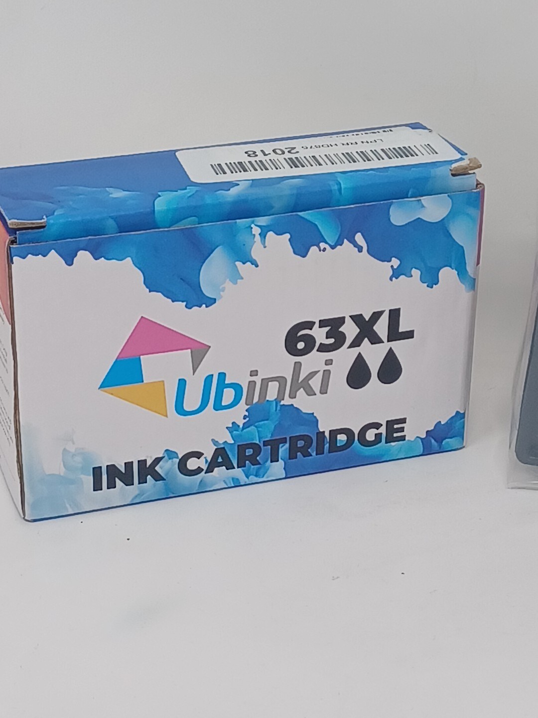 2PK Black Ink Cartridges HP 63XL HP Deskjet 1110 1112 2130 3630 3632 ...