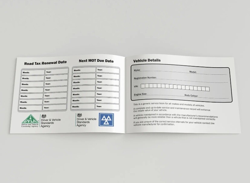 STAMPED Service History Book All Makes All Models Vauxhall Ford BMW ...