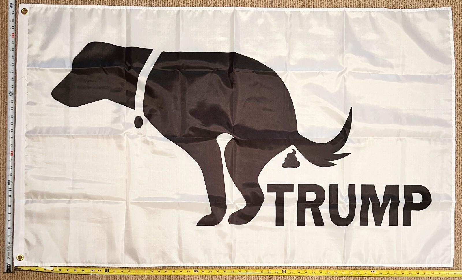 Trump For Prison Flag FREE SHIPPING DPW Never Trump USA Vote Democrat ...