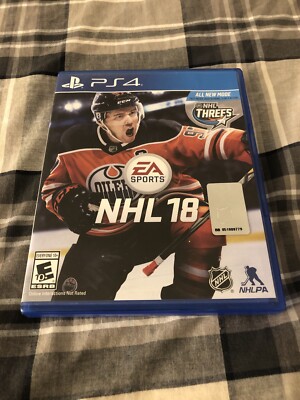 NHL 18 (PlayStation 4) PS4 [NO SCRATCHES] Excellent Condition Fast ...