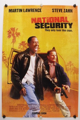 NATIONAL SECURITY - Martin Lawrence - Original Movie Poster - 2003 ...