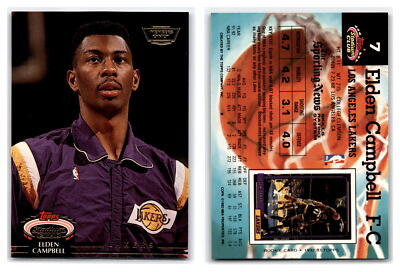 1992-93 Stadium Club Members Only #7 Elden Campbell - Los Angeles ...