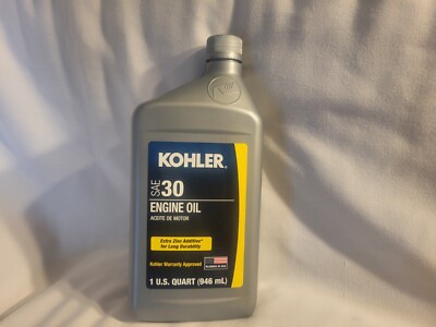 Quart Special OEM Kohler SAE 30 Engine Oil Part # 25 357 03-S | eBay