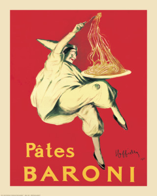 Pates Baroni Italian Pasta Ad Art Leonetto Cappiello Vintage-Repro ...