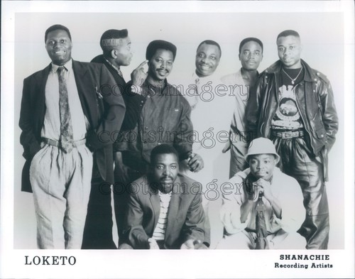 Press Photo Soukous Band Loketo African Music | eBay