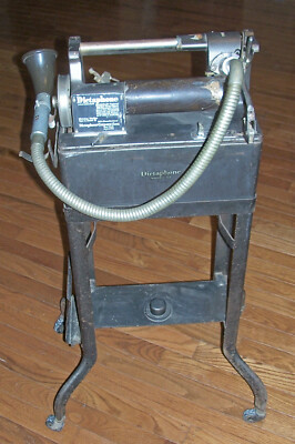 For Repair Antique Dictaphone Corp Dictating Machine Type A Model 12 ...
