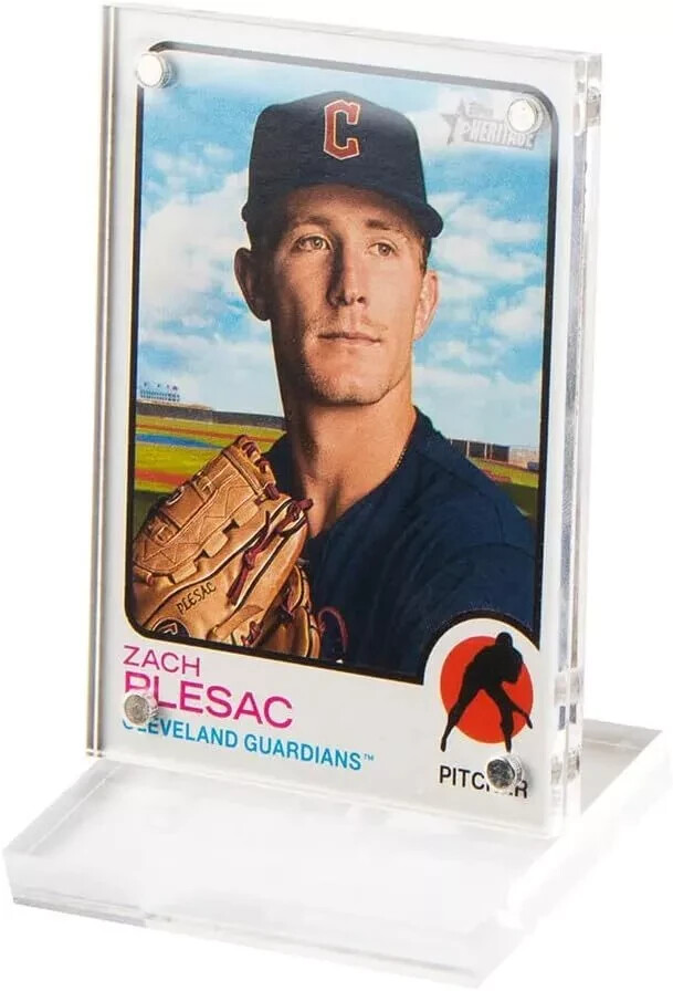 Baseball Card Display Stand Clear Acrylic Sports Graded Card Easel ...