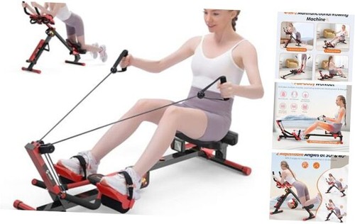 Rowing Machines, AB Machine with 2 Incline Settings & Adjustable ...