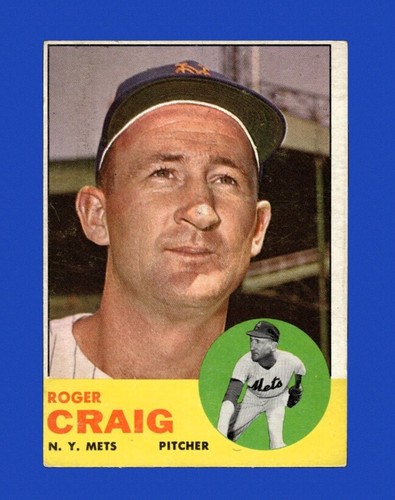 1963 Topps Set-Break #197 Roger Craig EX-EXMINT *GMCARDS* | eBay