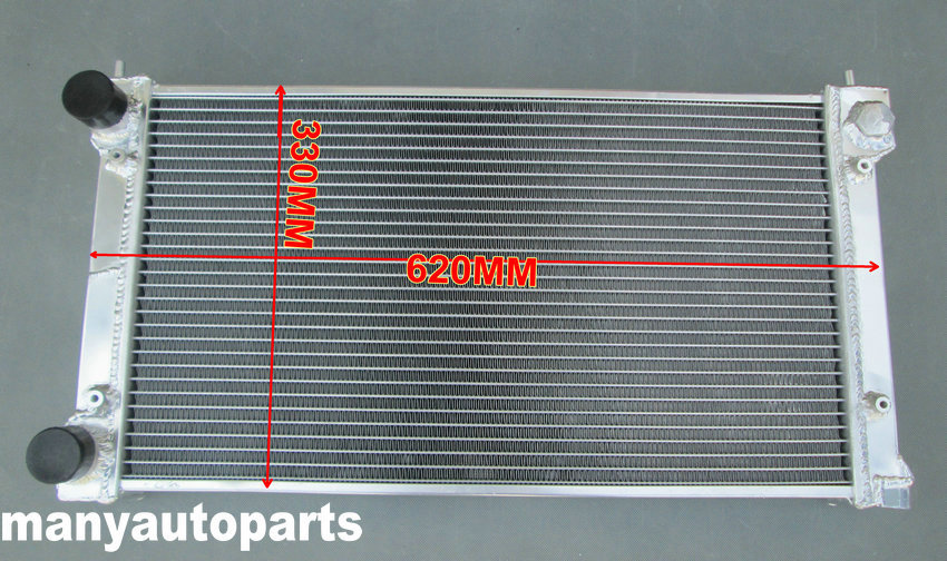 ALL ALUMINUM RADIATOR FOR VW Golf/Rabbit/Sirocco GTI MK1/2 8V/16V ...