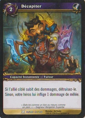 Décapiter x4 #85 / Drums FR Warcraft TCG | eBay