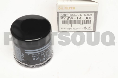 Genuine Mazda PY8W14302 Cartridge Oil Filter PY8W-14-302 | OE